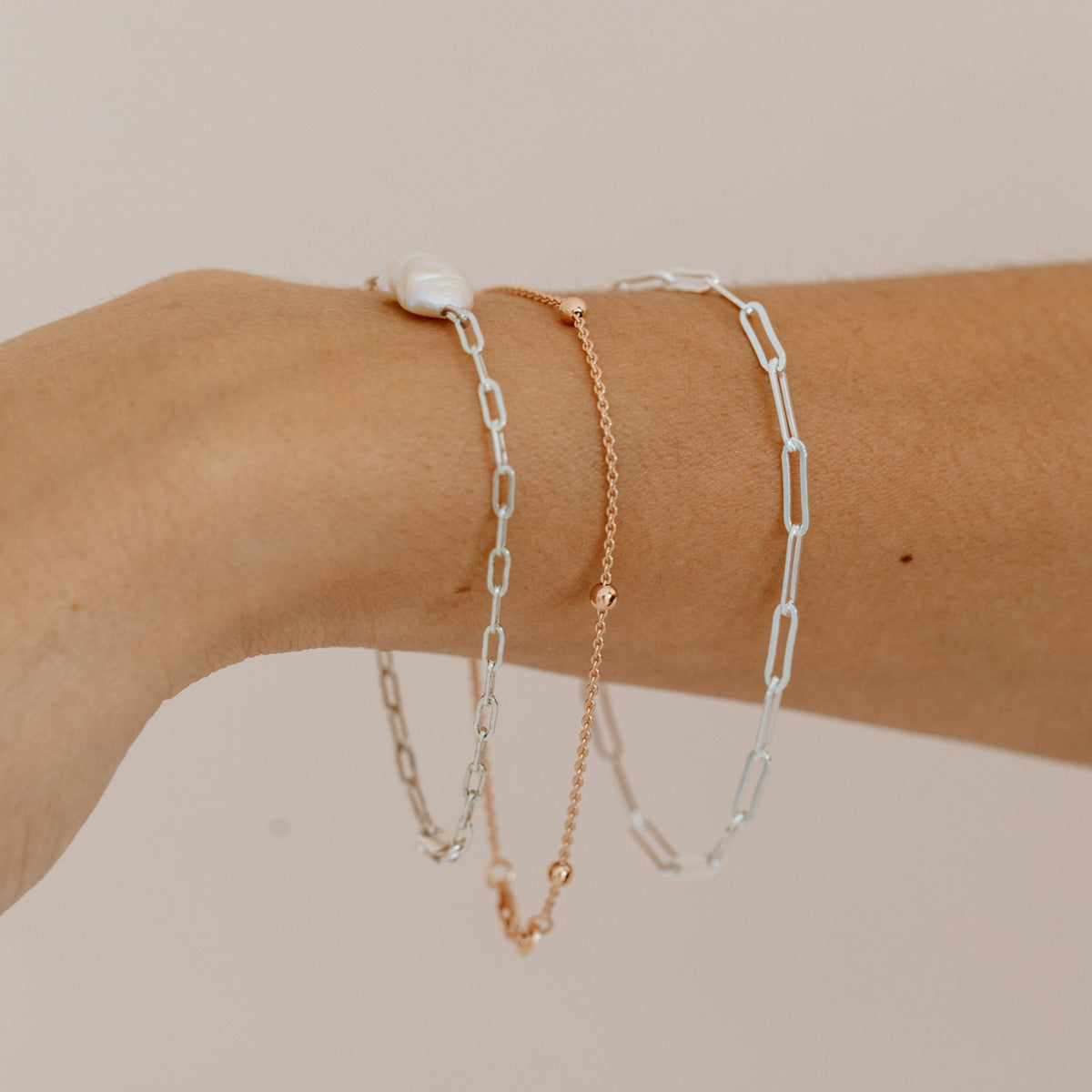 Silver / Gold- plated Astro bracelet – Biophilia jewellery
